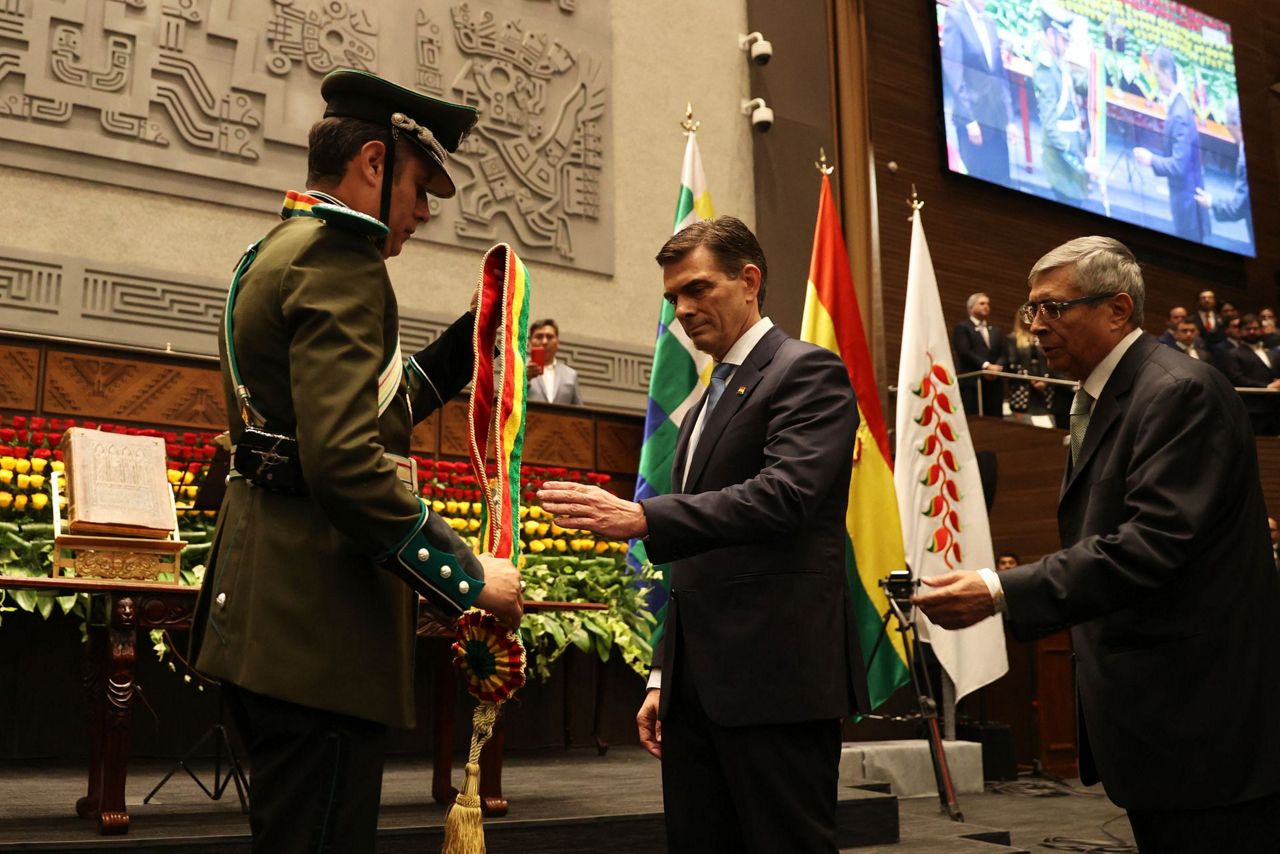 Rodrigo Paz sworn in as Bolivia's new president, ending 20 years of one ...