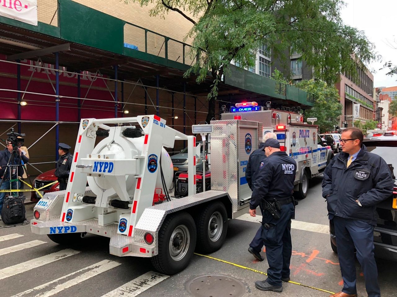 The Latest: Trump claims he's being blamed for mail bombs