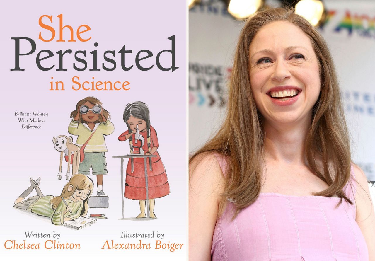 Chelsea Clinton plans full year of 'She Persisted' books