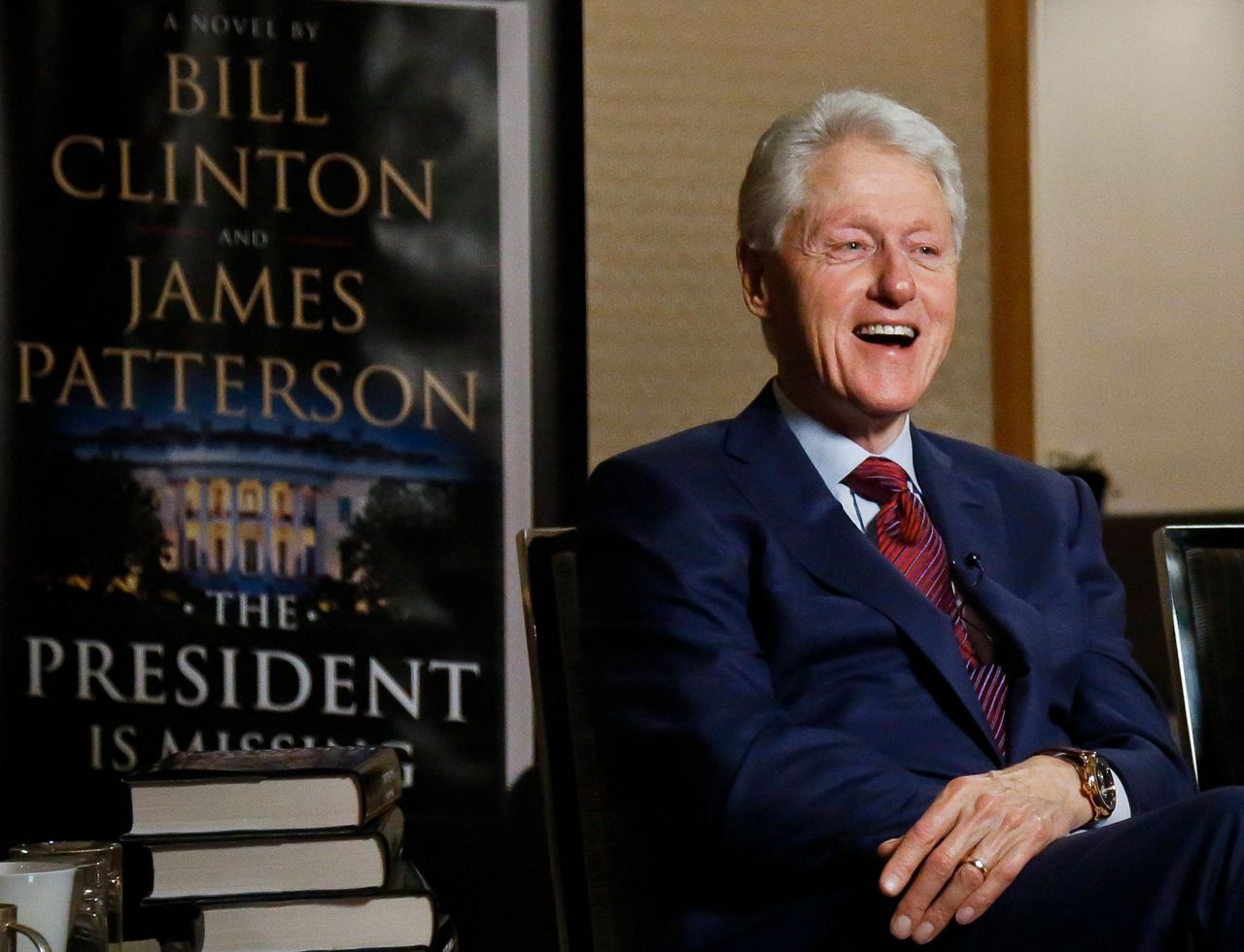 Bill Clinton, James Patterson new, dramatic novel