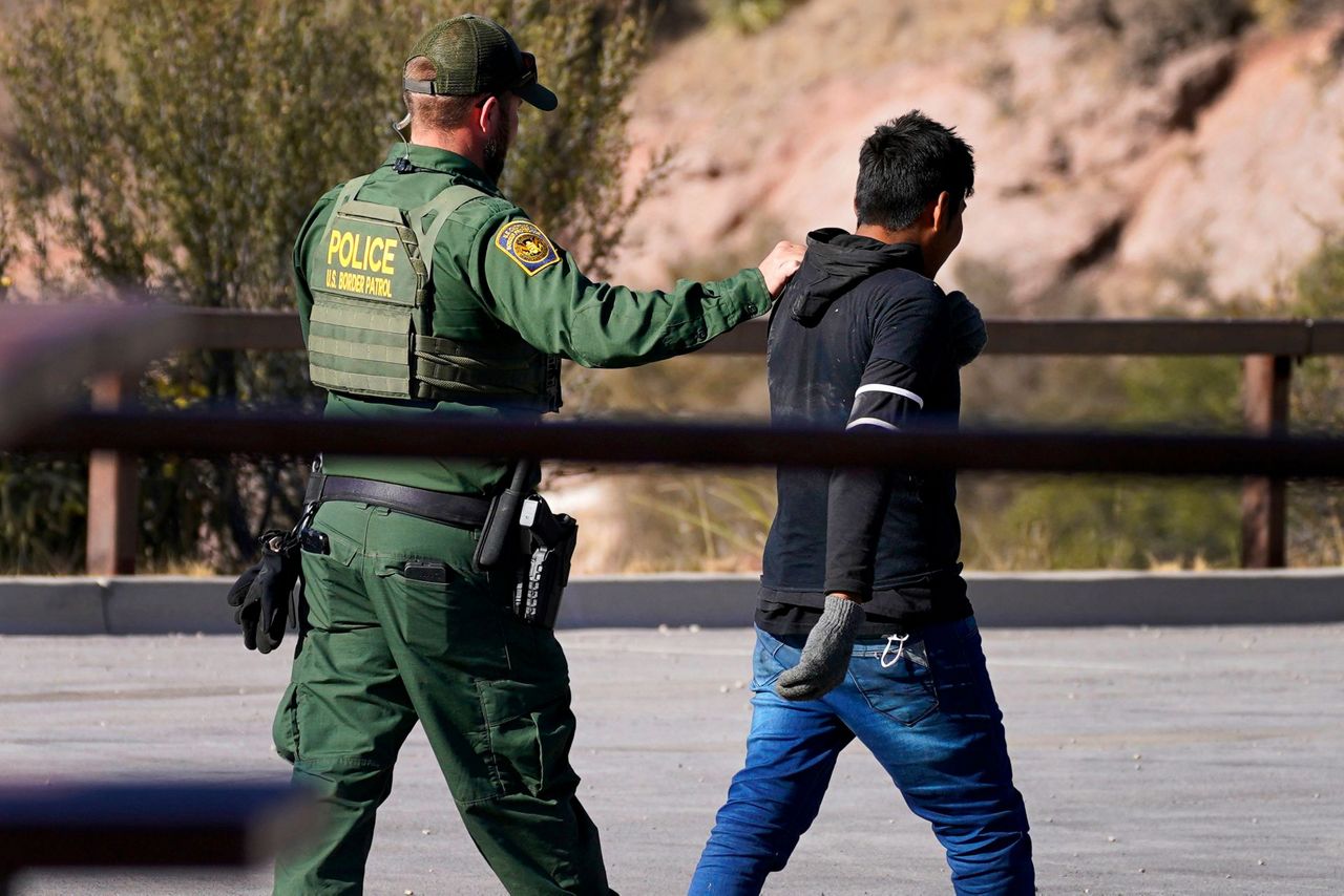 Damage from border wall: blown-up mountains, toppled cactus