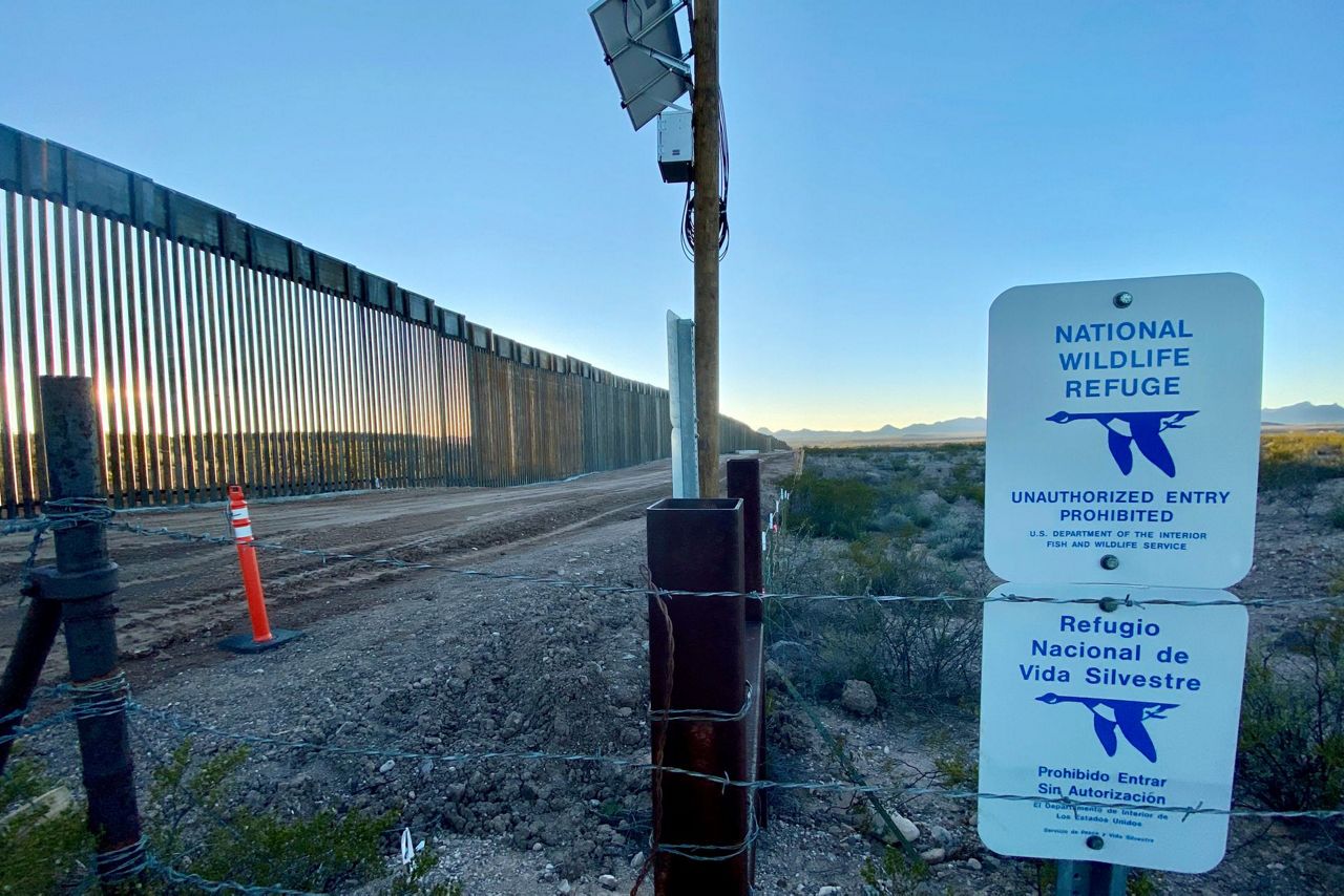 New border wall near unique wetlands endangered water supply