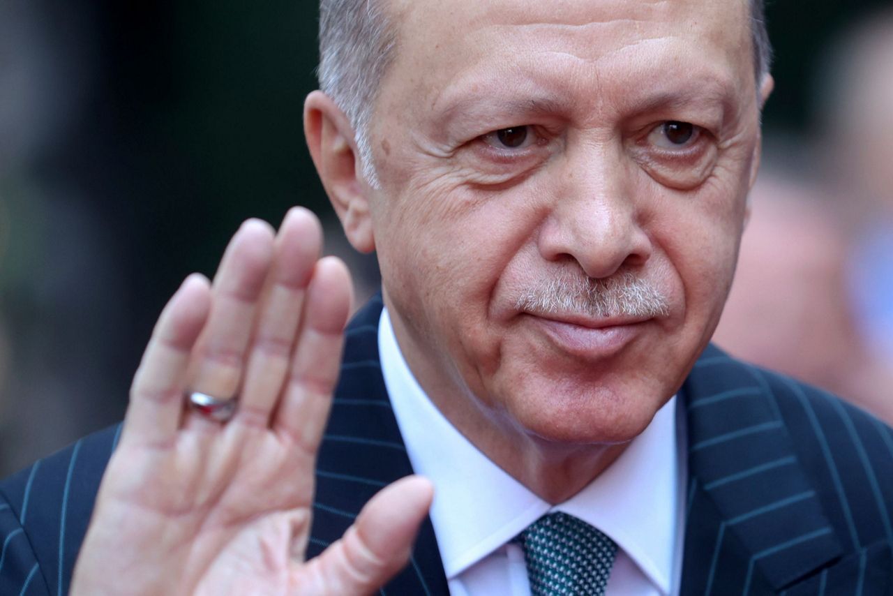 Turkish leader repeats veiled threat to Greece over feuds