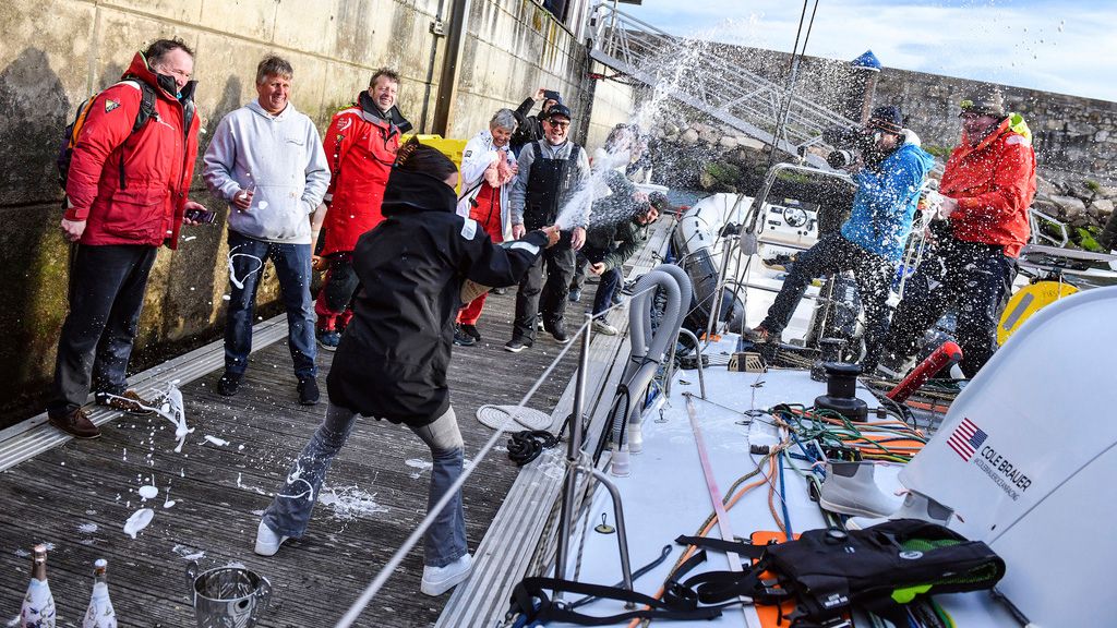 Maine sailboat racing champion makes history