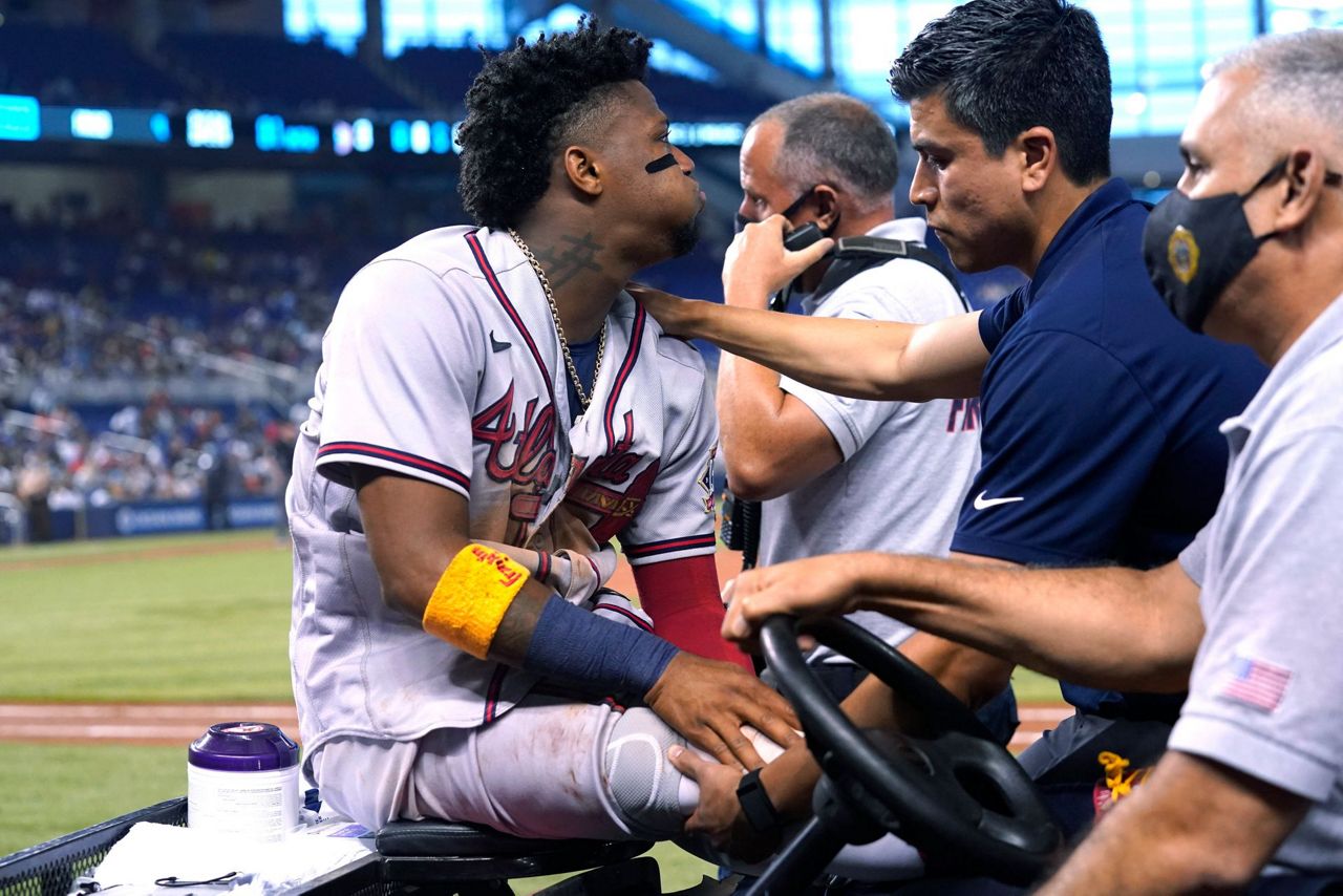 Braves try to adjust after Acuña's season-ending injury