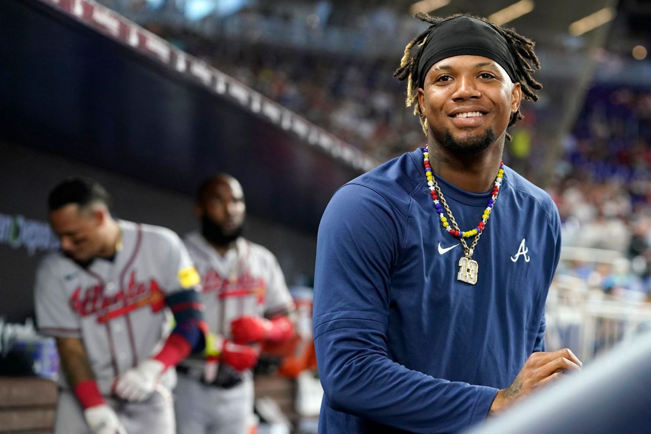 Ronald Acuña Jr. joins exclusive 40-40 club with 40th home run of the season for Braves
