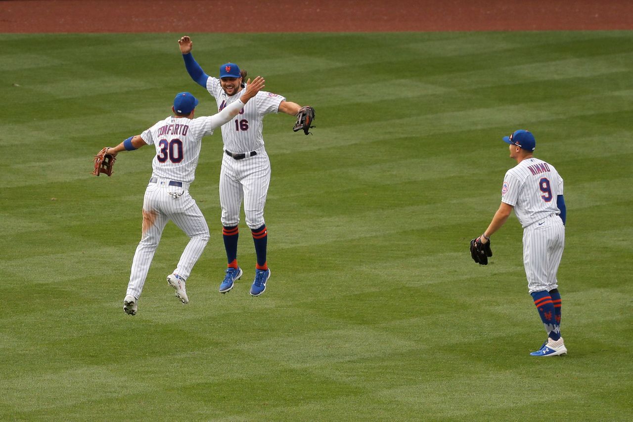 Céspedes homers as DH in return, Mets edge Braves 1-0