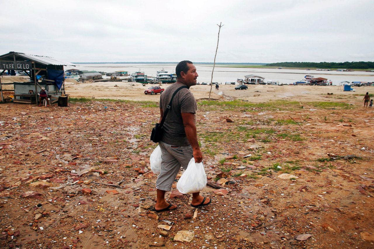 Months after floods, Brazil's Amazon faces a severe drought