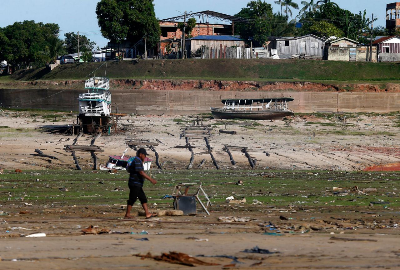 Months after floods, Brazil's Amazon faces a severe drought