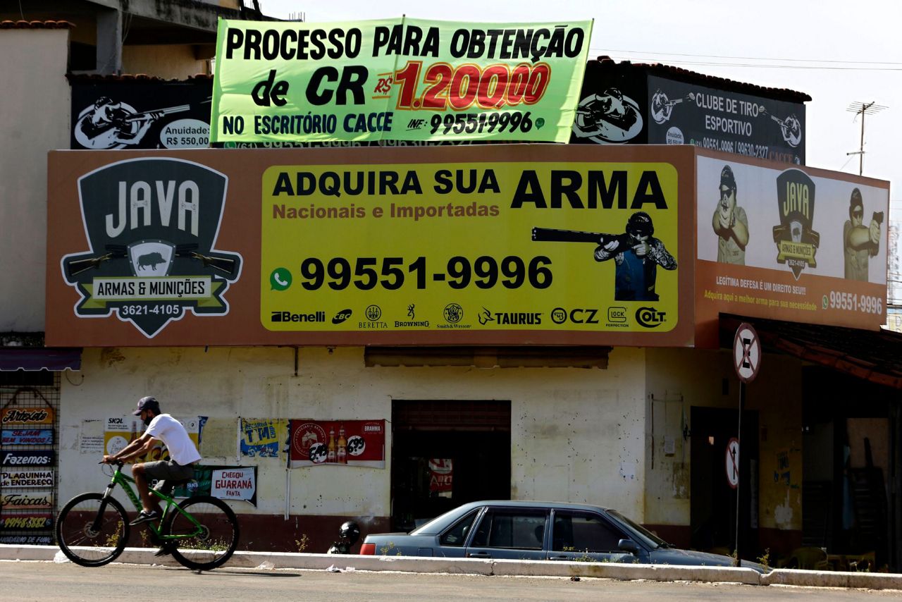 Brazil's Bolsonaro moves to arm base, alarming gun experts