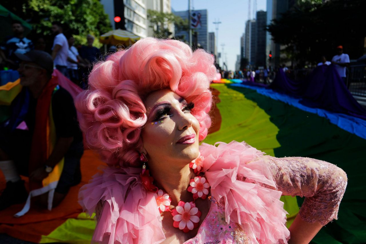 Huge crowds for LGBT pride parade in Brazil's biggest city