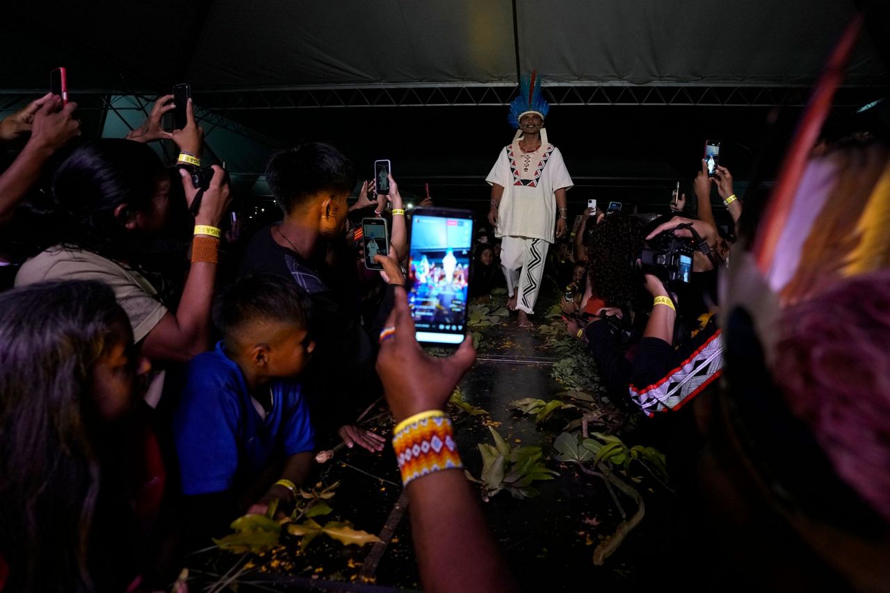 Brazilian Indigenous women use fashion to showcase their claim to ...