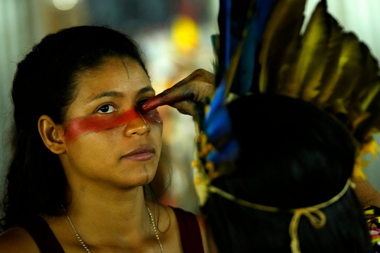 Brazilian Indigenous women use fashion to showcase their claim to ...