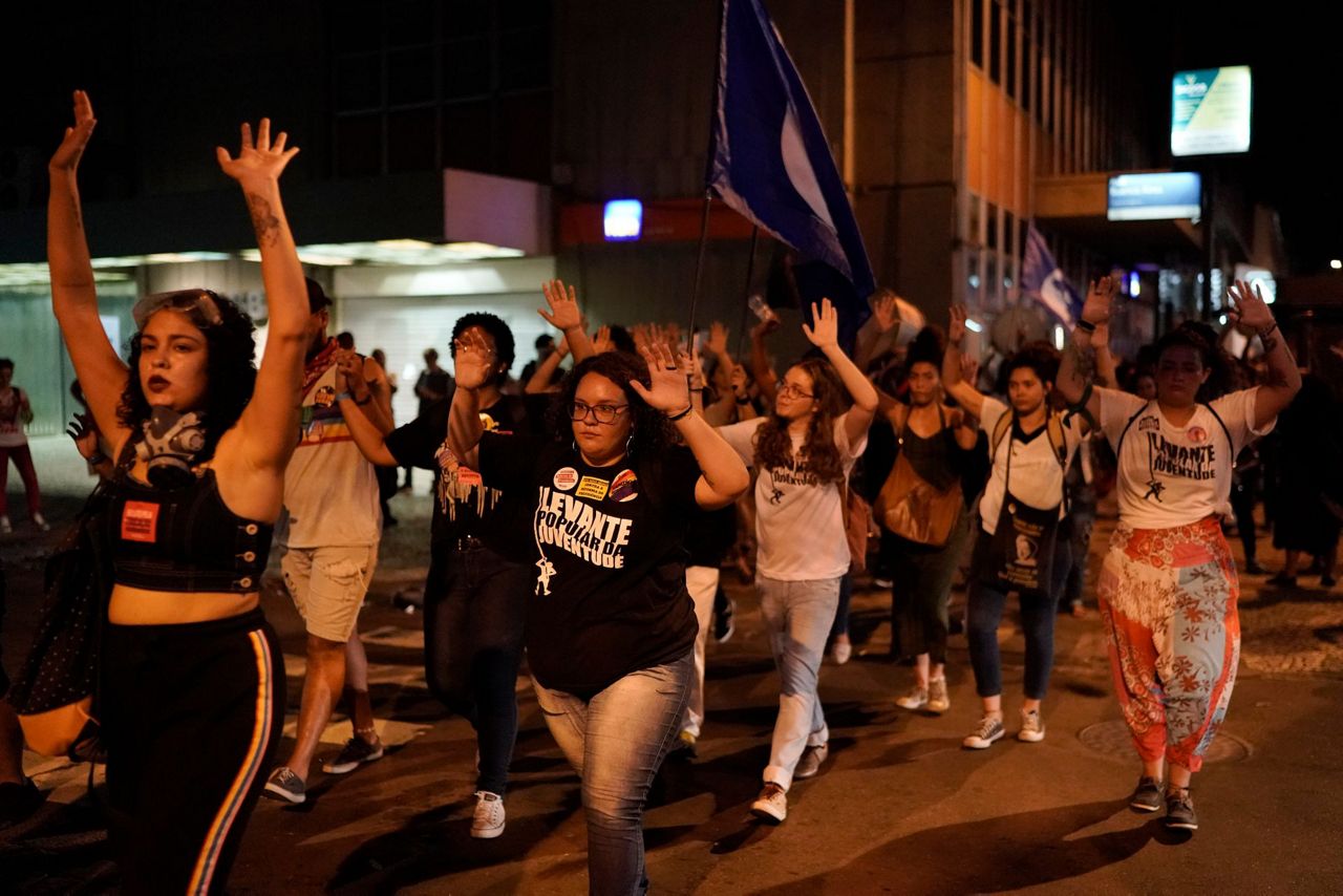 Brazilians stage general strike to protest pension overhaul