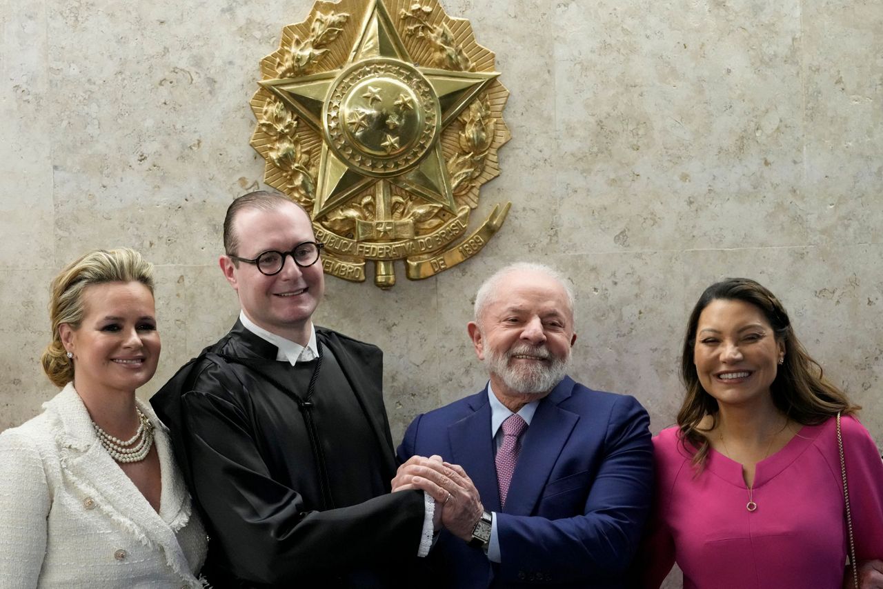Brazilian president's former lawyer takes seat as Supreme Court justice