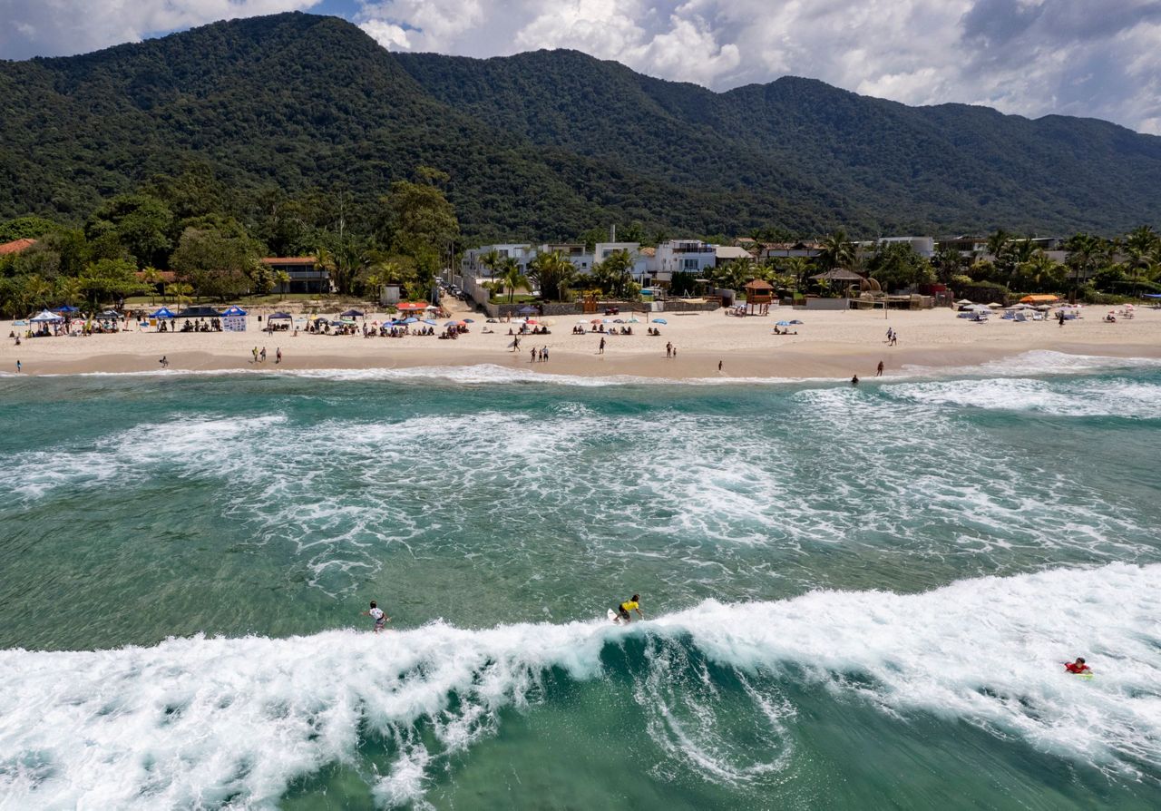 In the rainforest’s shadow, Brazilian surf capital blossoms