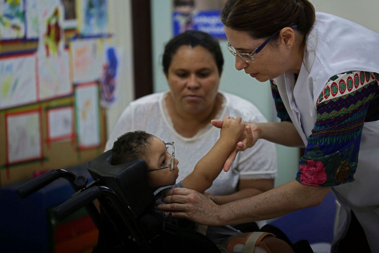 Some Brazil 'Zika kids' try school, others fight to survive