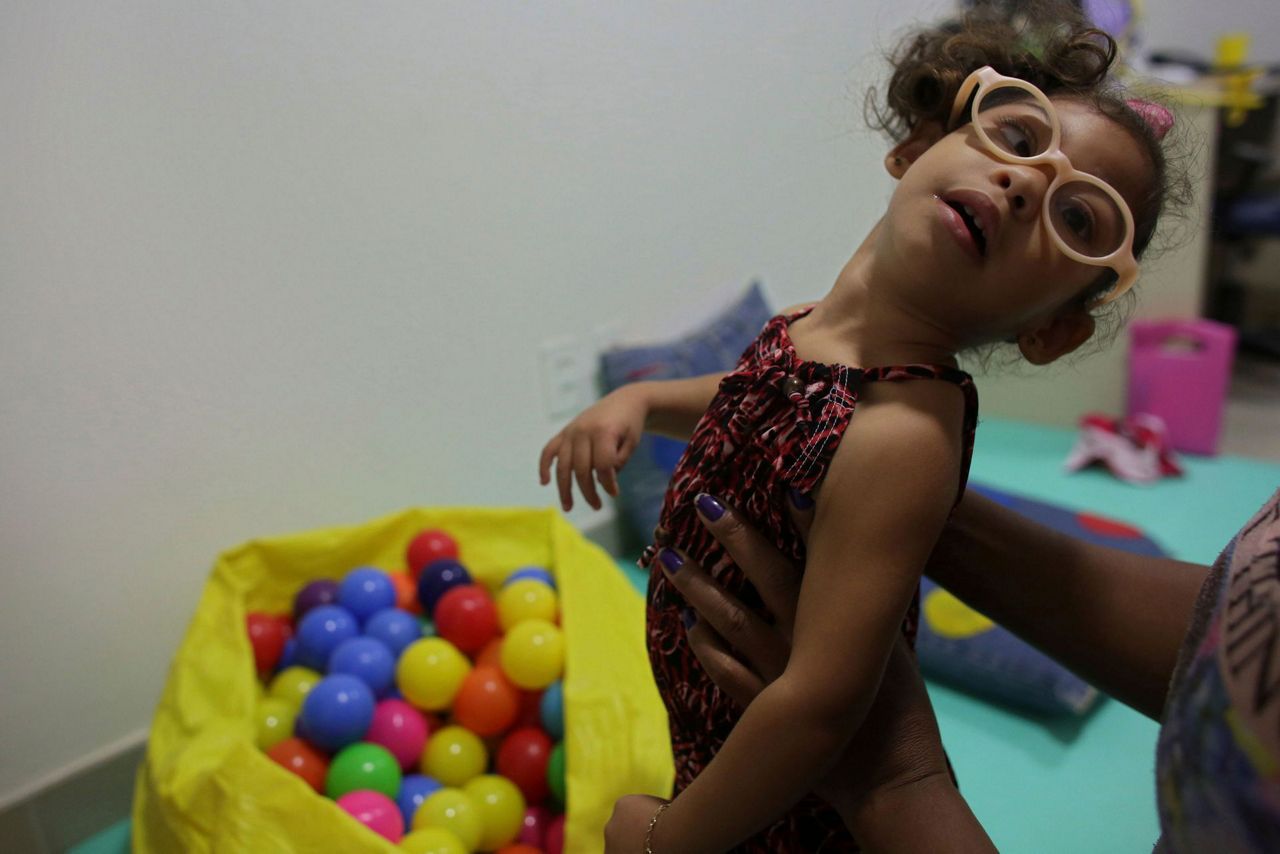 Some Brazil 'Zika kids' try school, others fight to survive