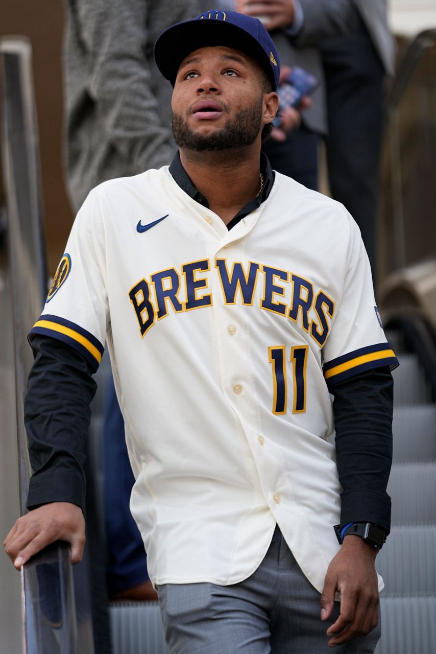 Chourio gets $82 million, 8-year deal with Brewers, largest before a ...