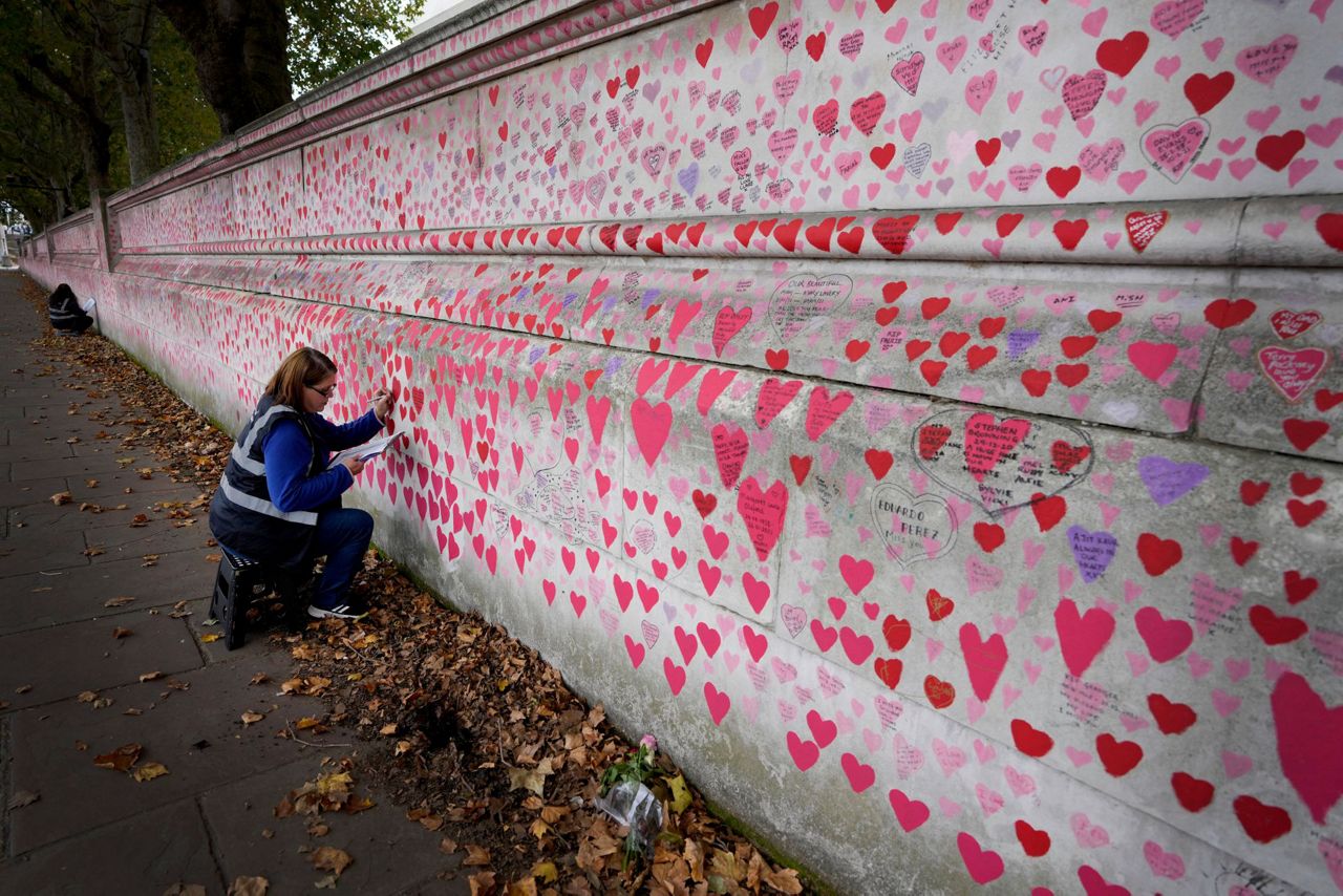 UK commits to ensuring 'poignant' COVID memorial wall in London will be ...