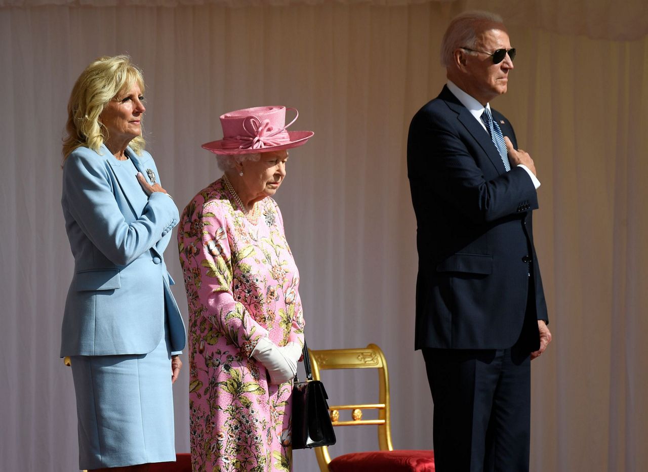 Biden says 'very gracious' queen 'reminded me of my mother'