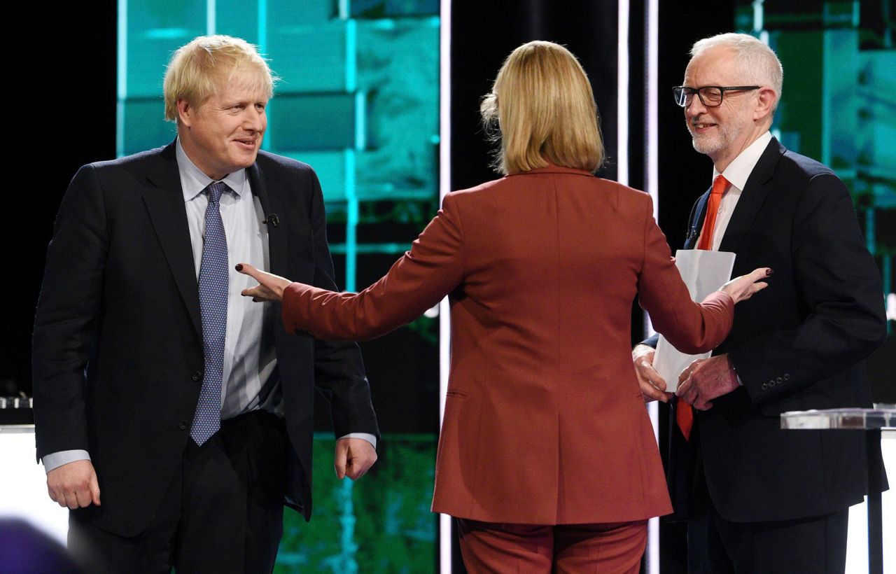 UK leaders square-off in first debate of election campaign