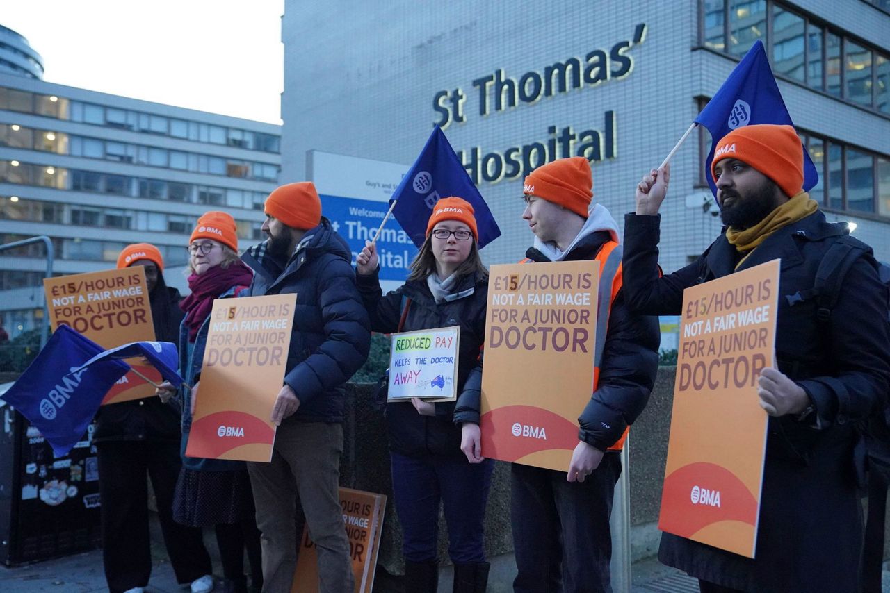 Striking doctors in England at loggerheads with hospitals over calls to ...
