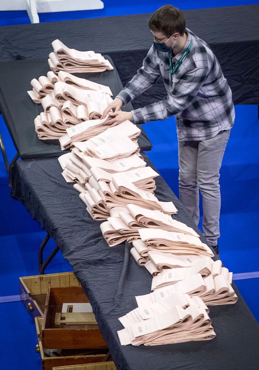 UK's Conservative Party strike early blow in elections