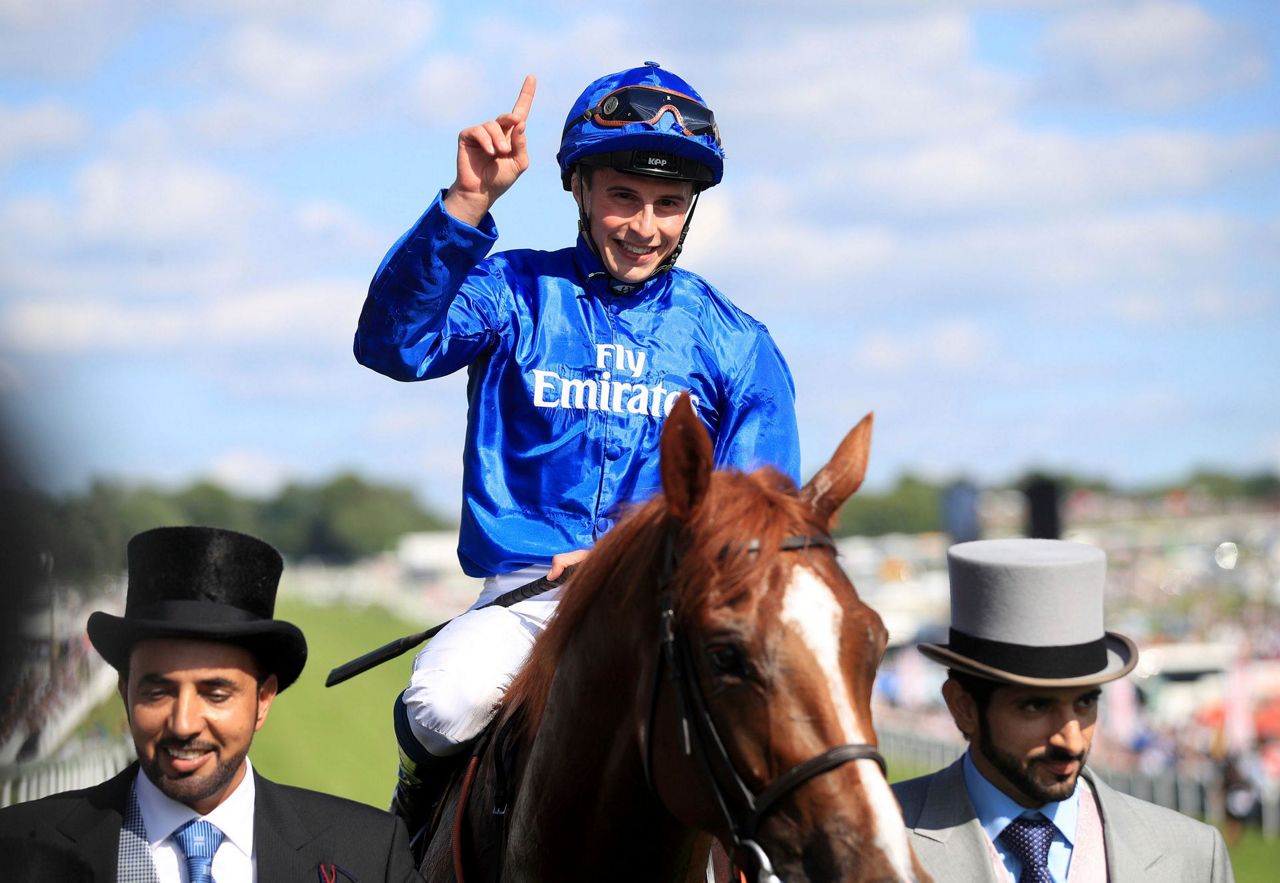 Dubai-owned Godolphin stable claims 1st English Derby win