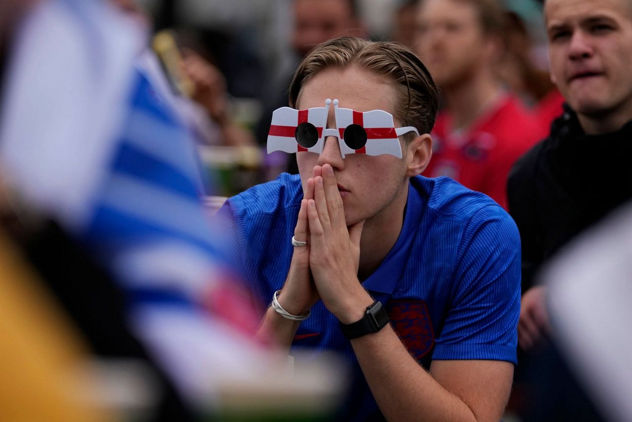 AP PHOTOS: British sports fans making up for lost time