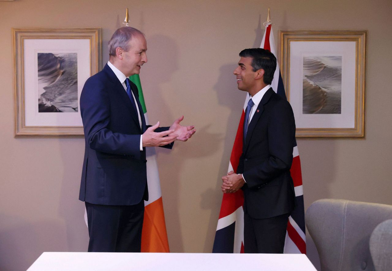 Rishi Sunak seeks thawed relations at UK-Ireland summit