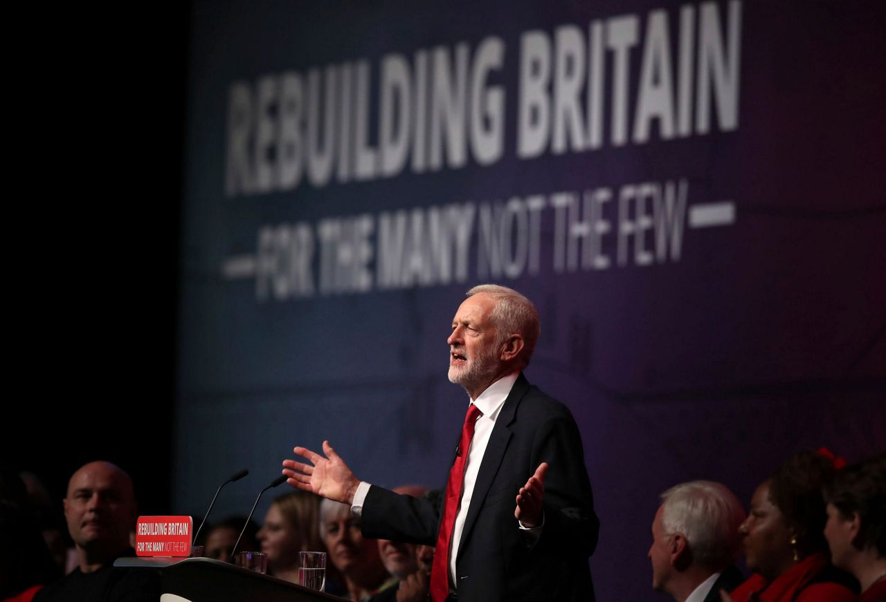 UK Labour leader aims to shift focus from Brexit to economy