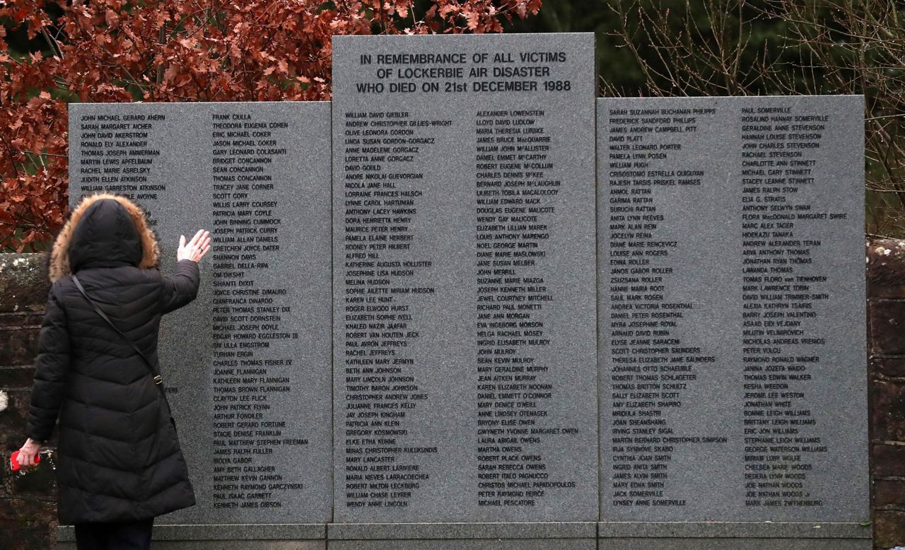 Lockerbie bombing victims remembered on 30th anniversary
