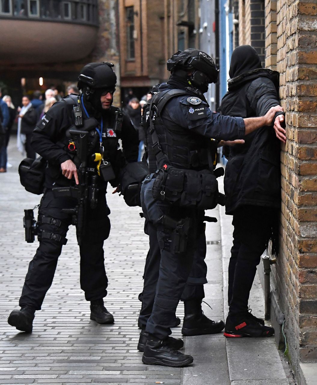 The Latest: Several people stabbed in London Bridge incident