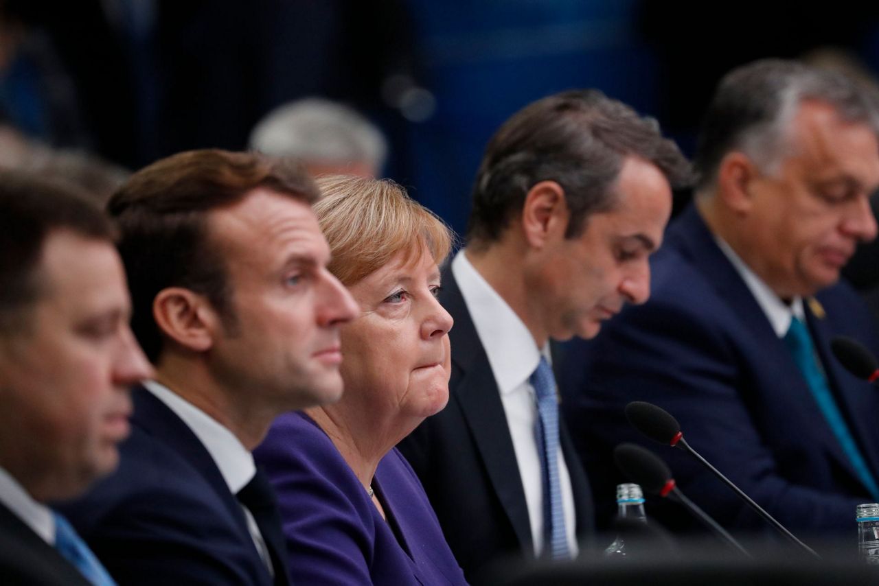 NATO leaders gather as infighting roils military alliance