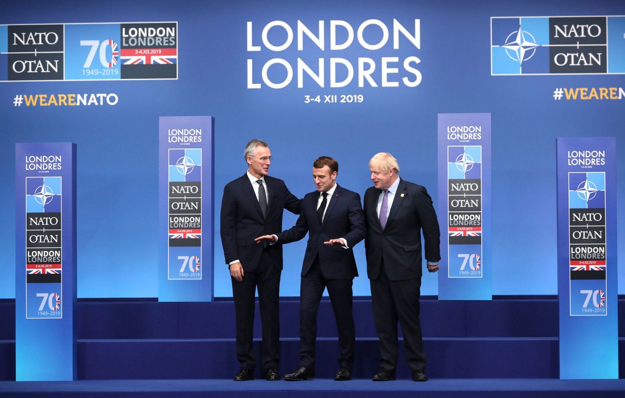 NATO leaders gather as infighting roils military alliance