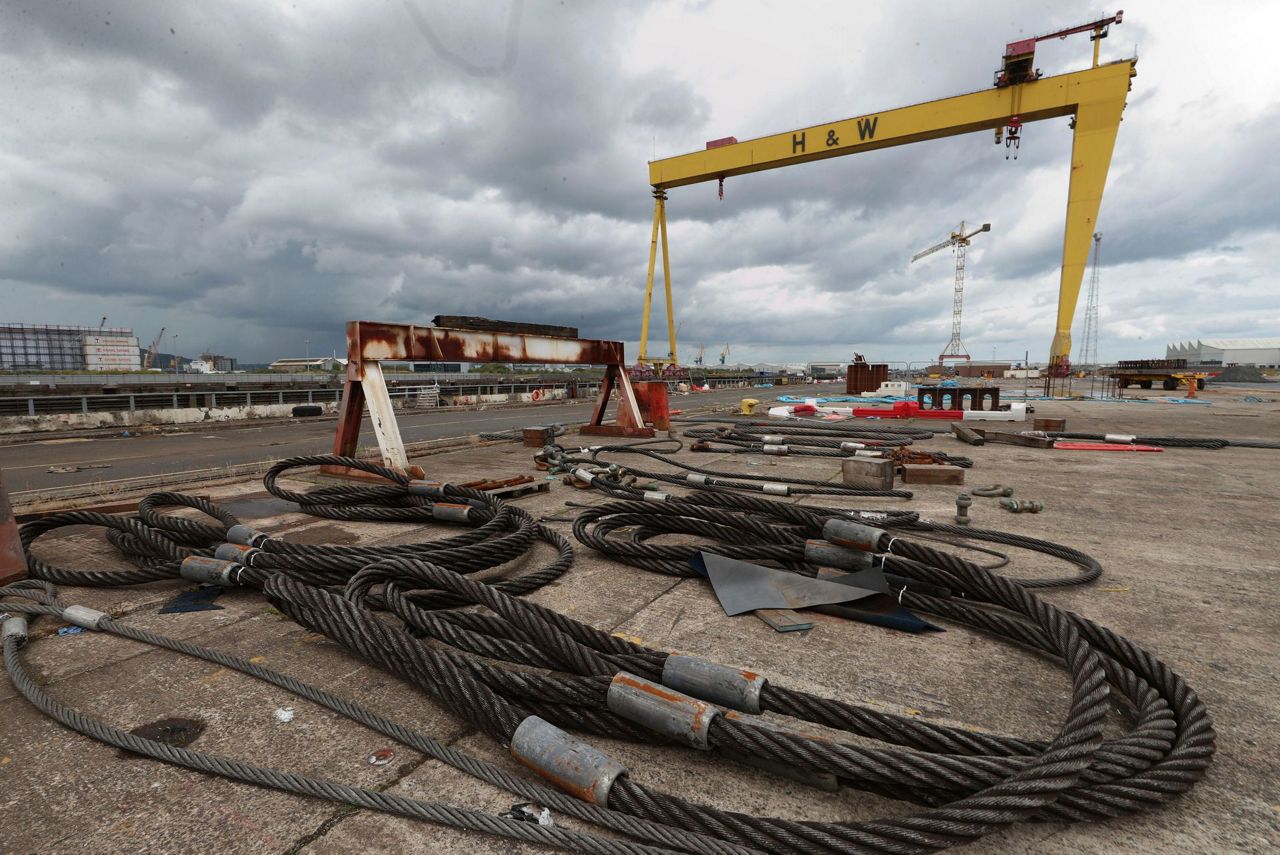 Titanic shipyard in Northern Ireland faces administration