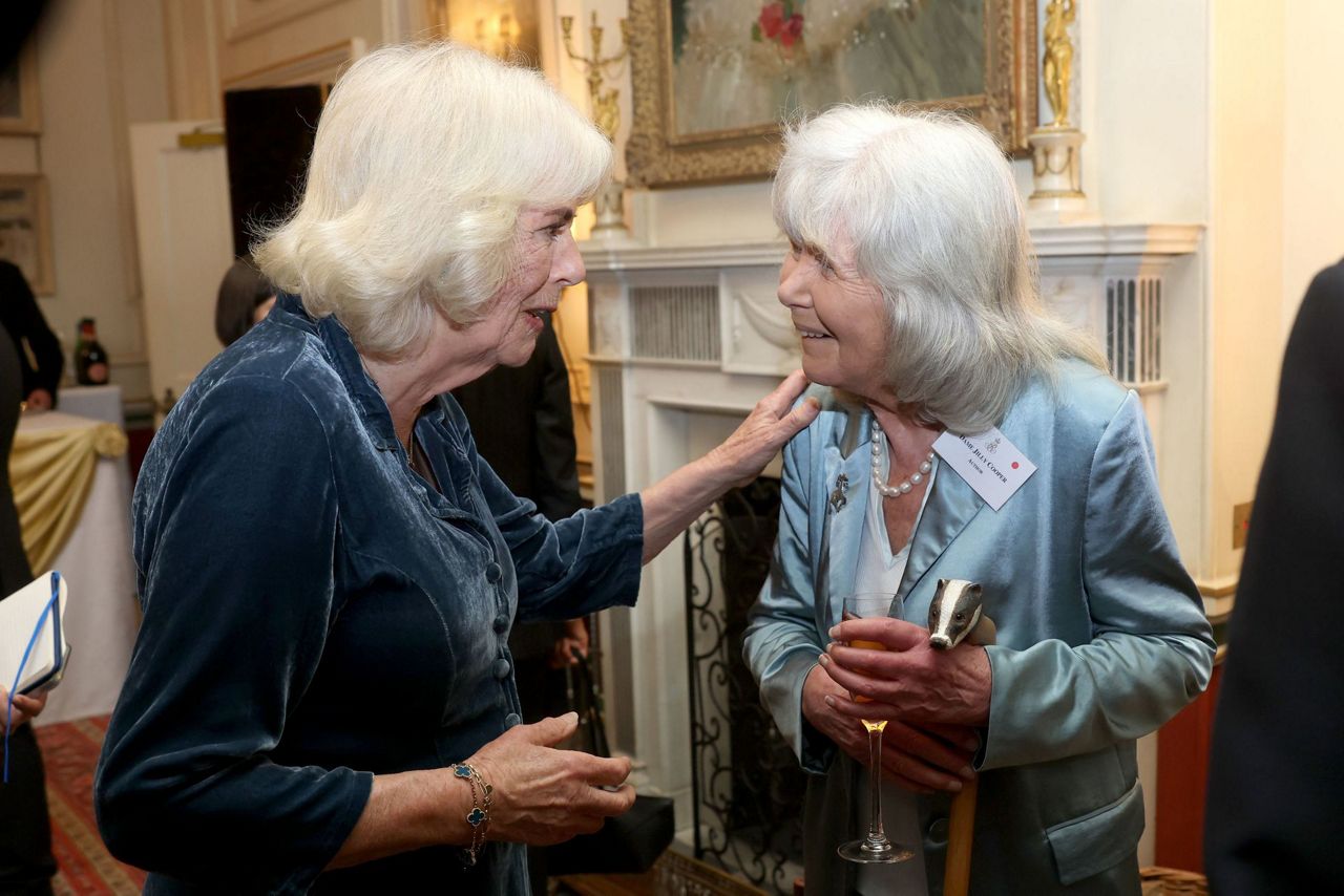 Jilly Cooper, British author of bestselling risqué novels, including ...