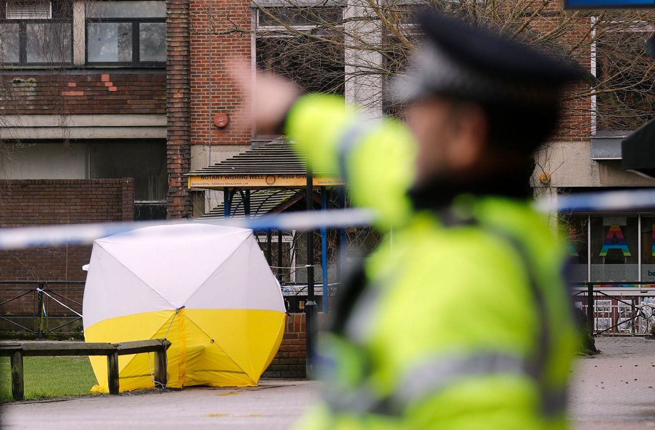 UK police say second officer was poisoned in Novichok attack