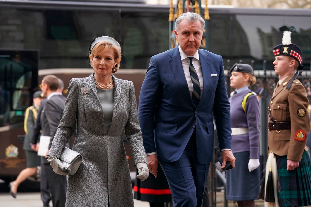 Senior royals gather to honor Prince Philip at memorial