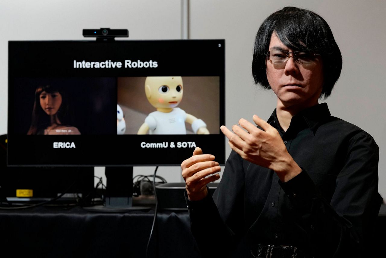 What's new in robots? An AI-powered humanoid machine that writes poems