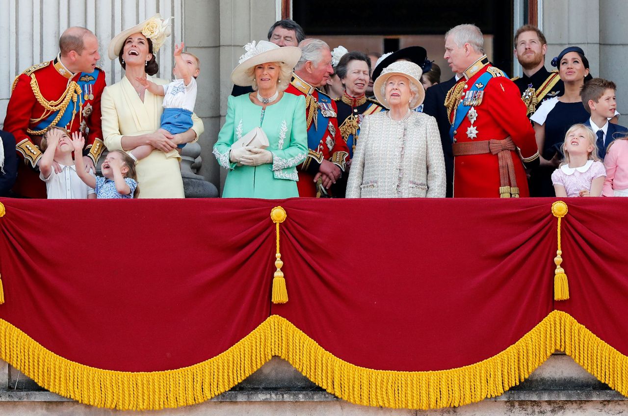 UK monarch marks official birthday with pomp and parade