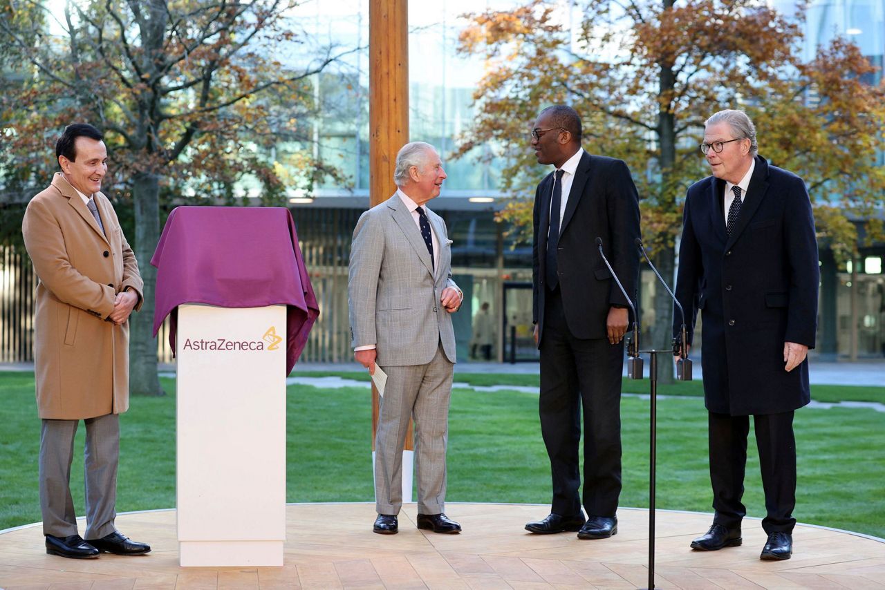 AstraZeneca opens research center as UK builds science hub