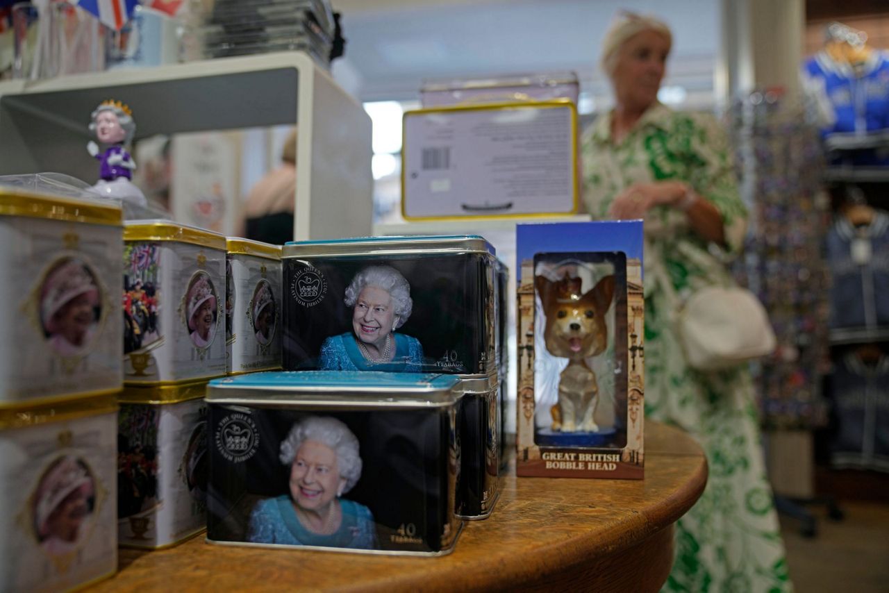 A piece of the queen: New souvenirs mark monarch's death