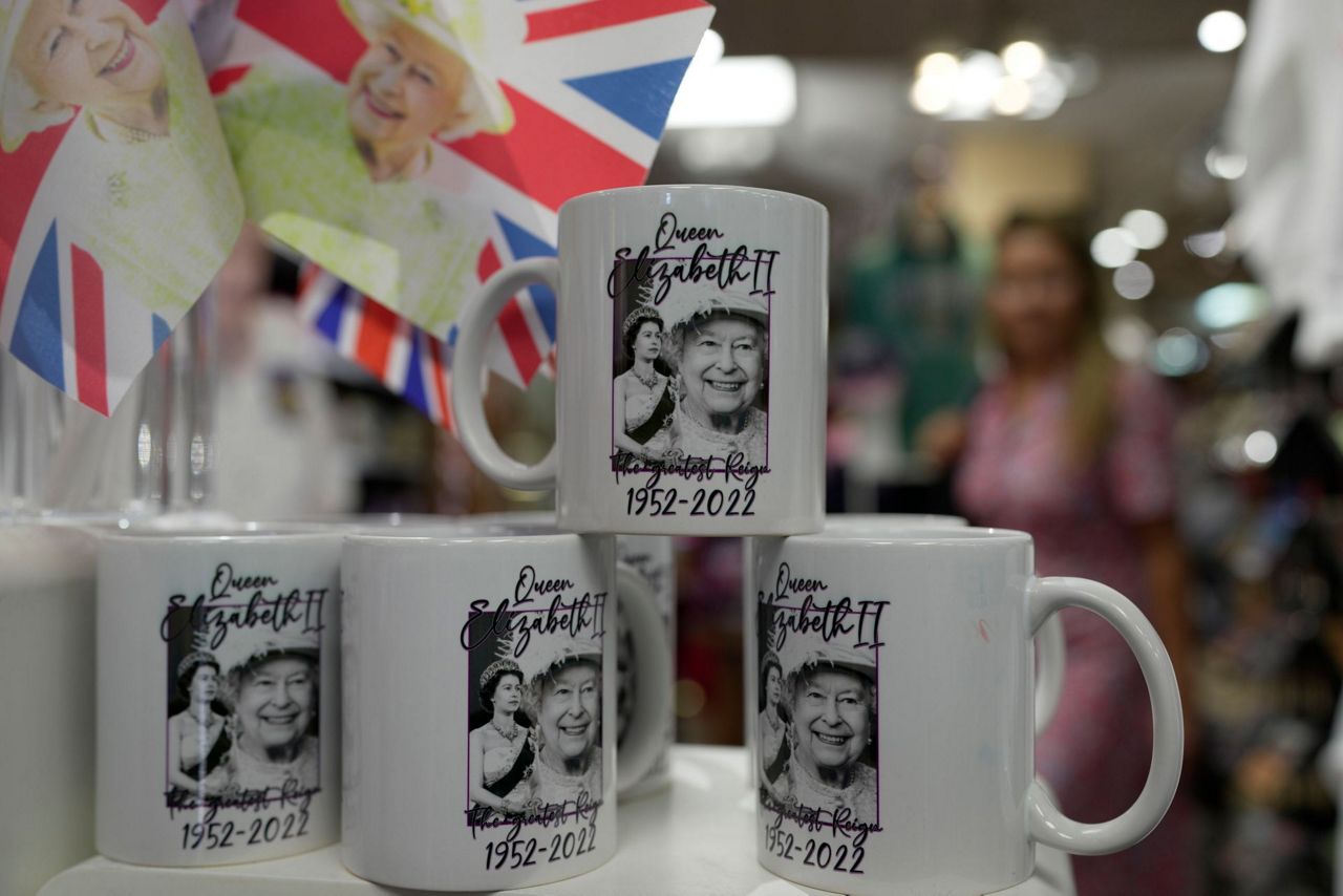 A piece of the queen: New souvenirs mark monarch's death