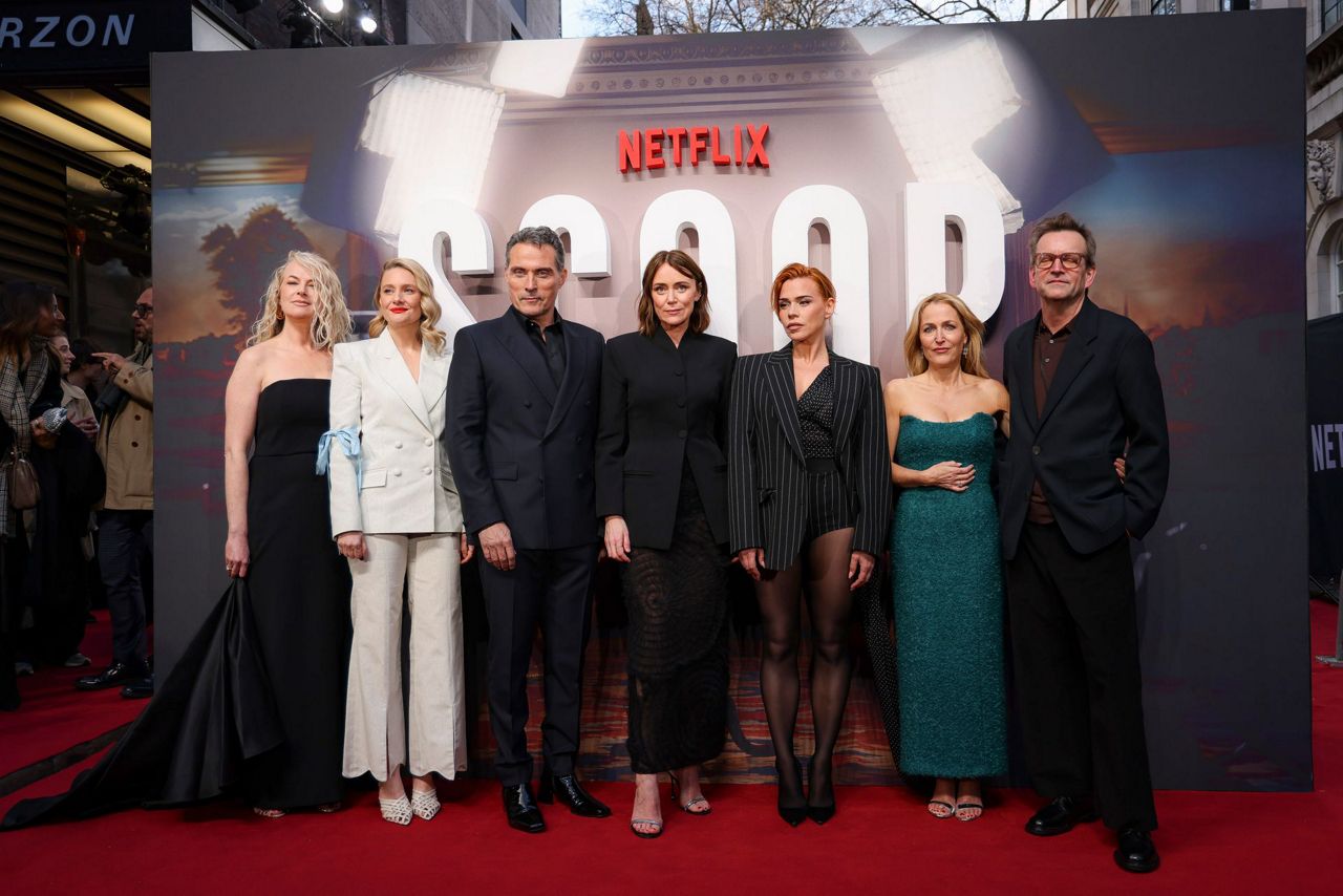 Gillian Anderson and Rufus Sewell recreate a royal media disaster in ...
