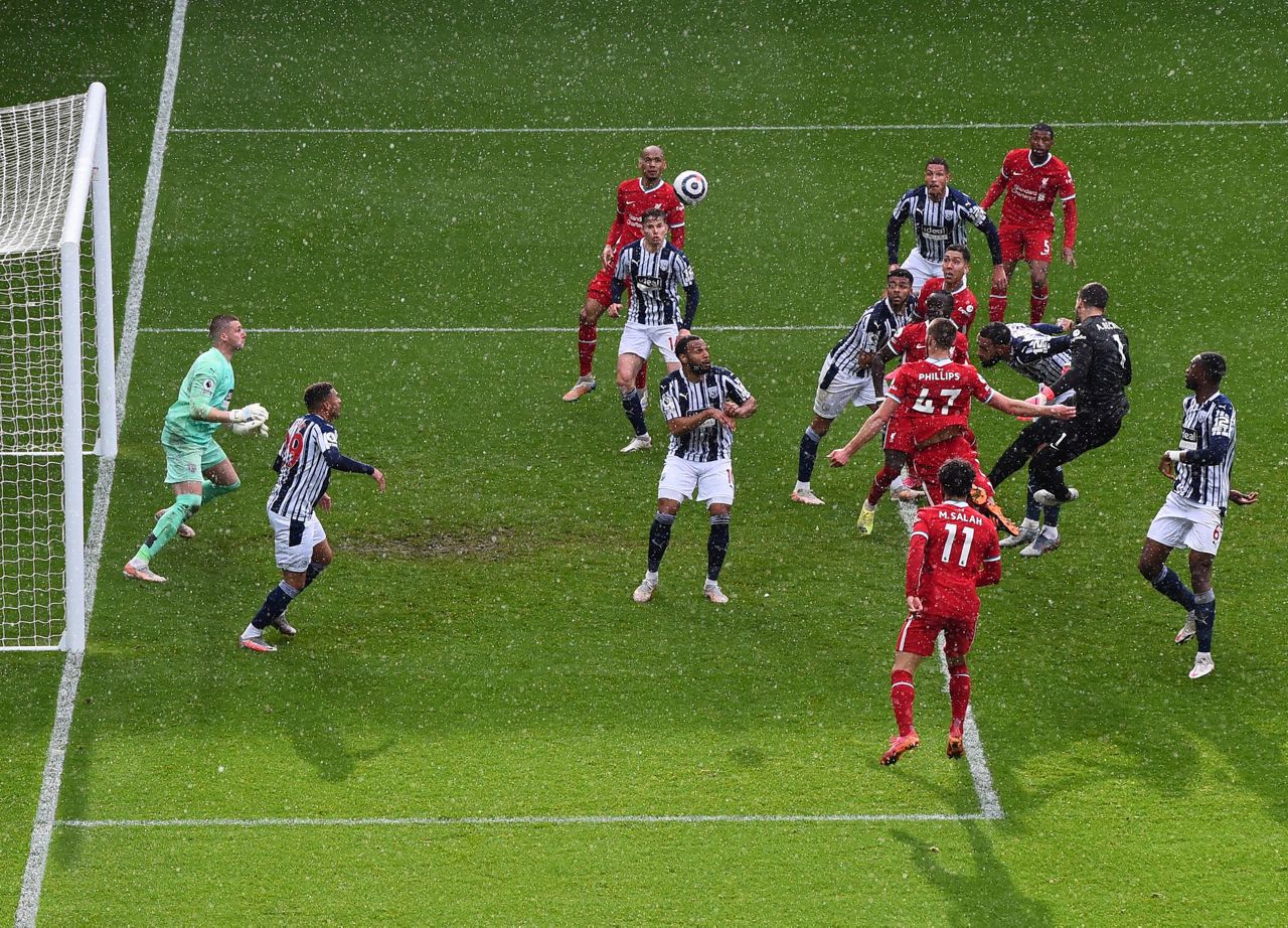 Goalkeeper Alisson heads his way into EPL history books