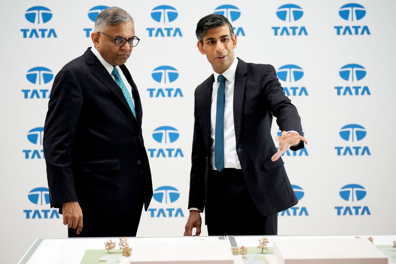 India's Tata will build a $5-billion new electric car battery factory ...