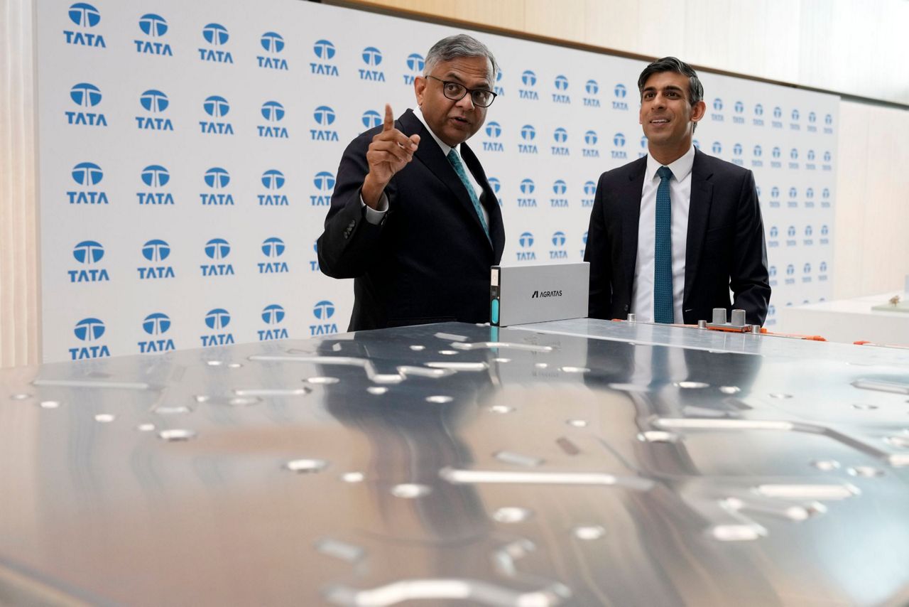 India's Tata will build a $5-billion new electric car battery factory ...