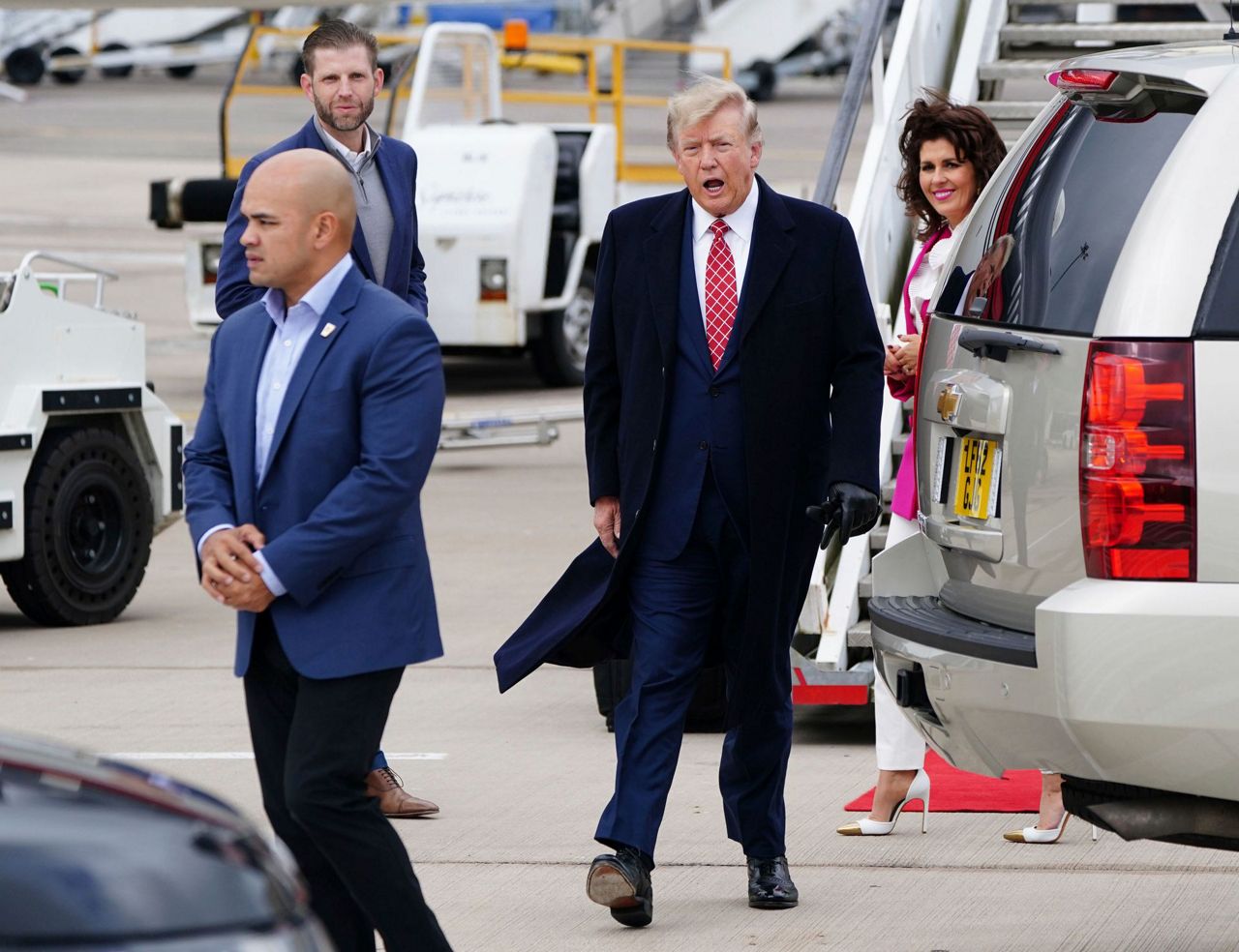 Donald Trump travels to Scotland to open golf course